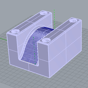 Edit Toolpath Example - Extend Cut Move