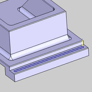 The Mill 2 Axis Wizard Geometry Selection