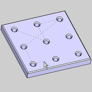 The Mill Hole Wizard Machine Sequence Page