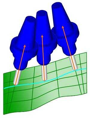 Follow Surface Isometric Direction