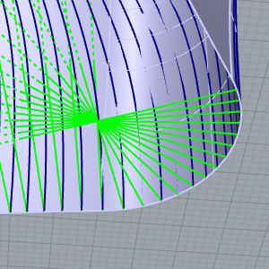 How to Create a Multiaxis Morph Between 2 Surfaces Feature
