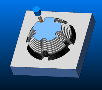 CAD-CAM Software Advanced Roughing and Step Reduction - BobCAD-CAM - BobCAD-CAM