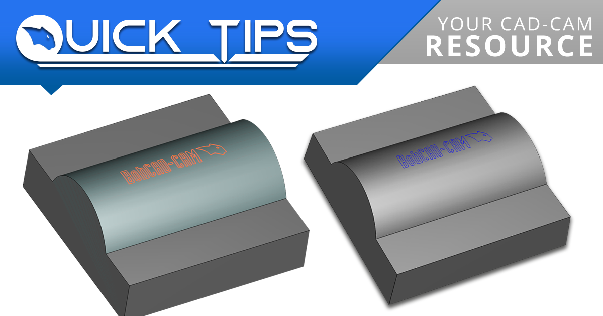 Project Curves | CAD-CAM Quick Tip Video - BobCAD-CAM - BobCAD-CAM