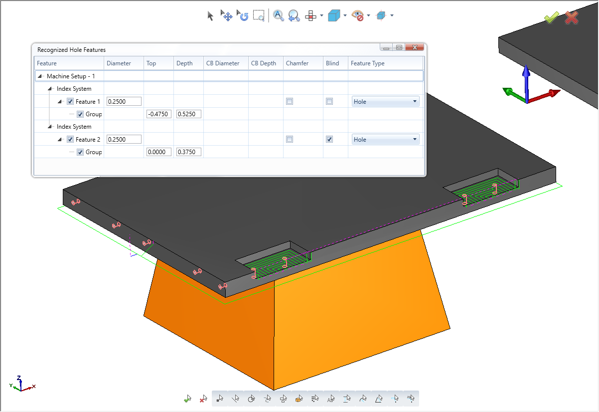 Quick Tip: 5 Axis Hole Recognition - BobCAD-CAM - BobCAD-CAM