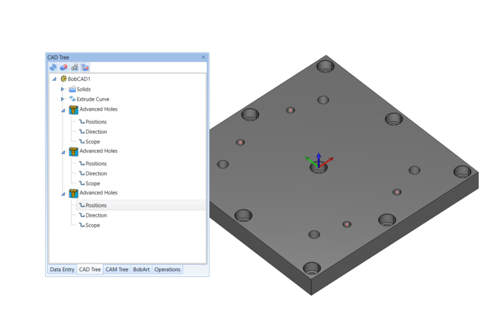 Quick Tip: Hole Wizard for Design - BobCAD-CAM - BobCAD-CAM