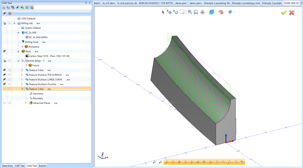 Milling Finish Pro Vs Premium - BobCAD-CAM - BobCAD-CAM