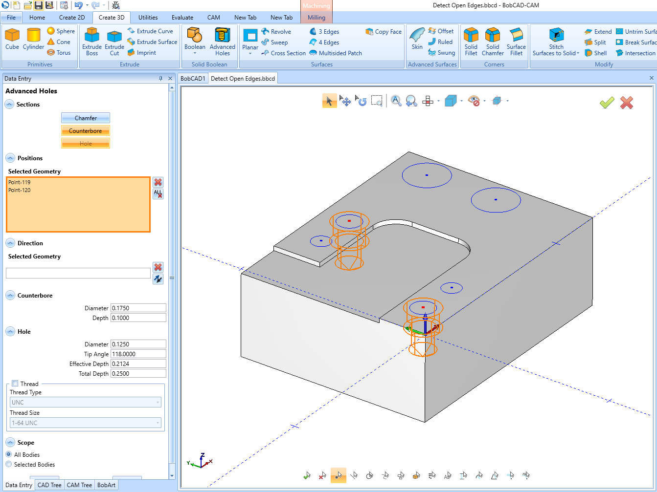 New CAD Features in BobCAD CAM - BobCAD-CAM - BobCAD-CAM