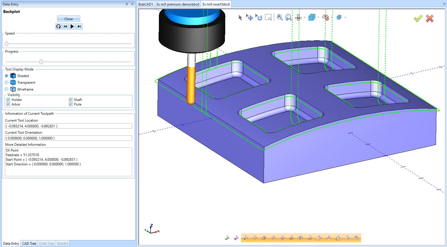 Milling Finish Pro Vs Premium - BobCAD-CAM - BobCAD-CAM