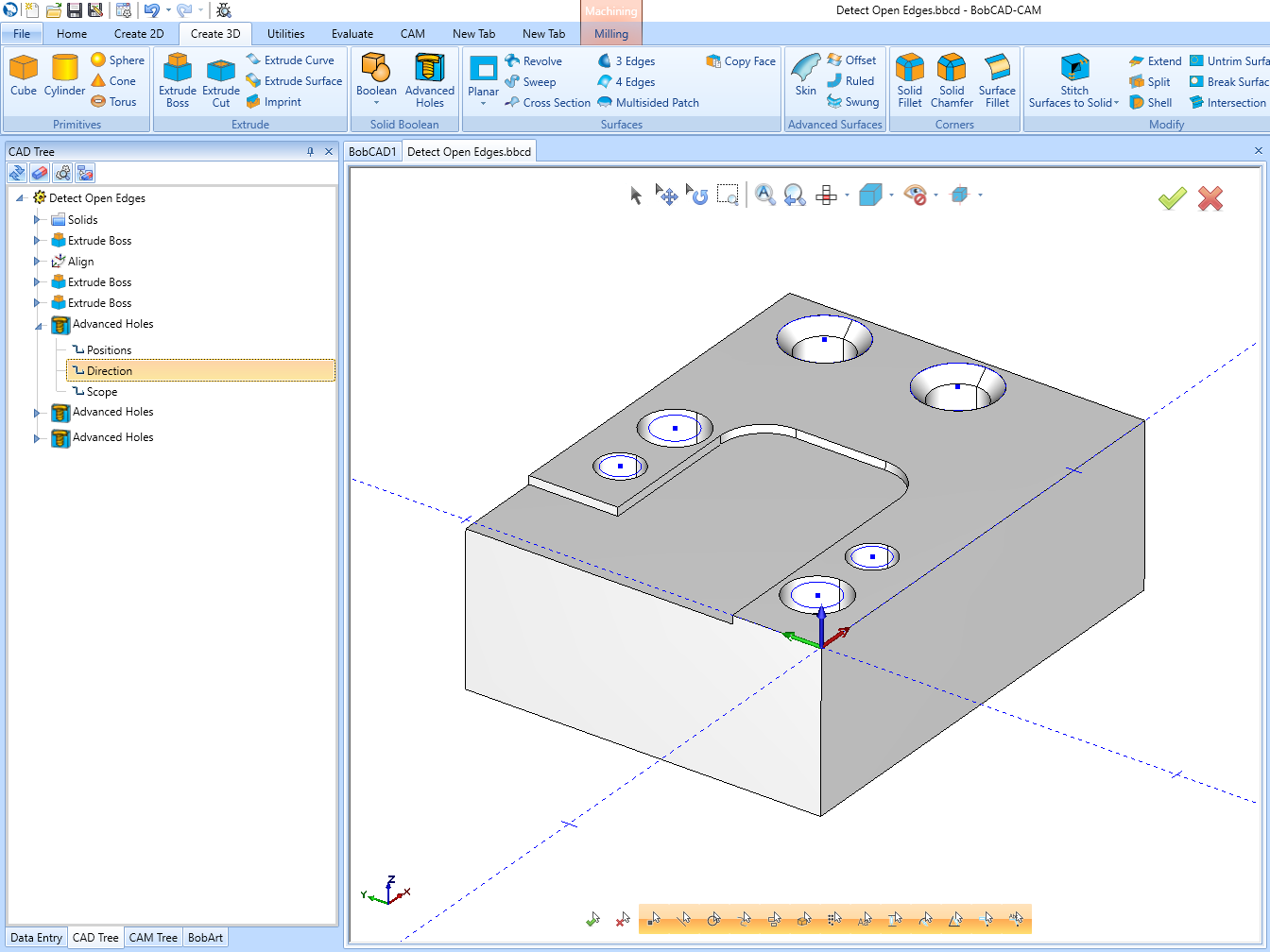 New CAD Features in BobCAD CAM - BobCAD-CAM - BobCAD-CAM