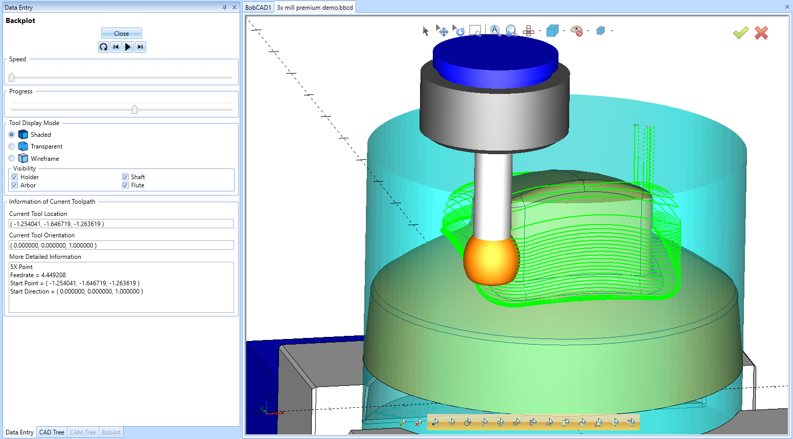 Milling Finish Pro Vs Premium - BobCAD-CAM - BobCAD-CAM